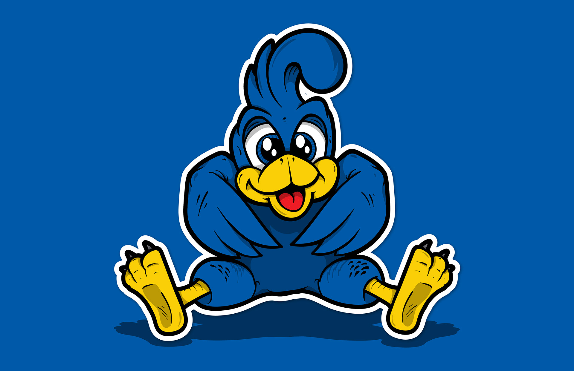 Fragout Design Studios - California State University Roadrunner Mascot ...