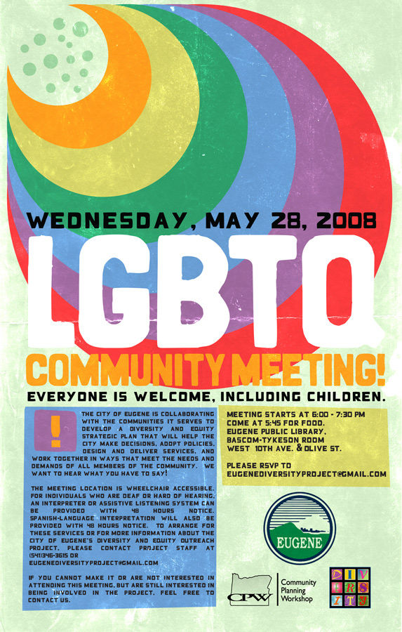 iheartjlp.com - CITY OF EUGENE, OR "LGBTQ Meeting"