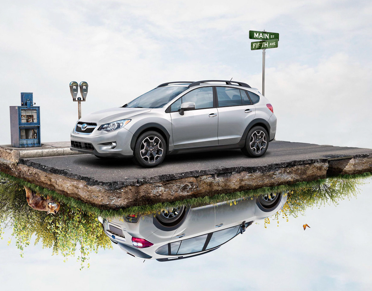 Work 1 Retouching - Subaru City