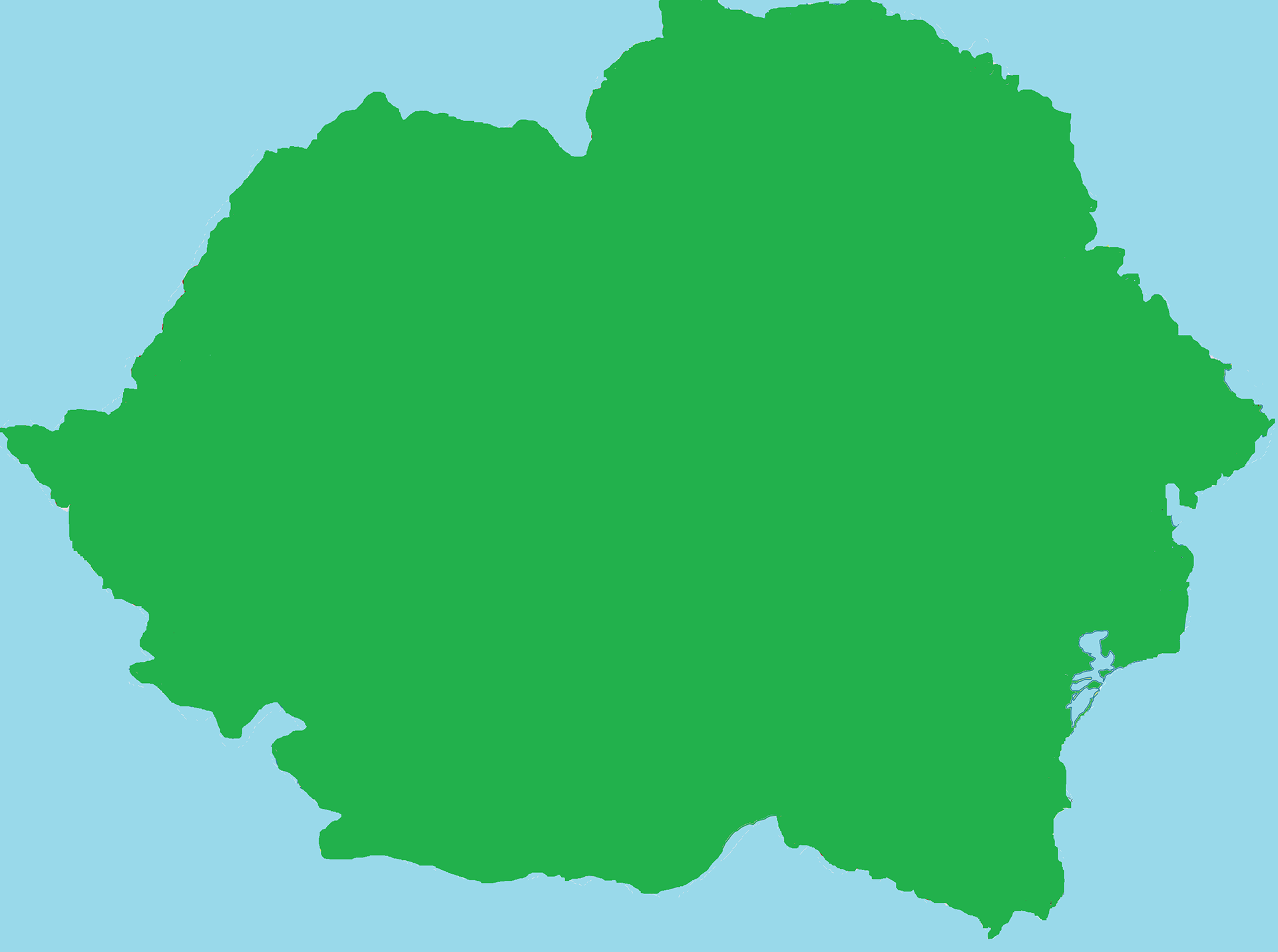 The Blank Atlas - National/Regional Maps