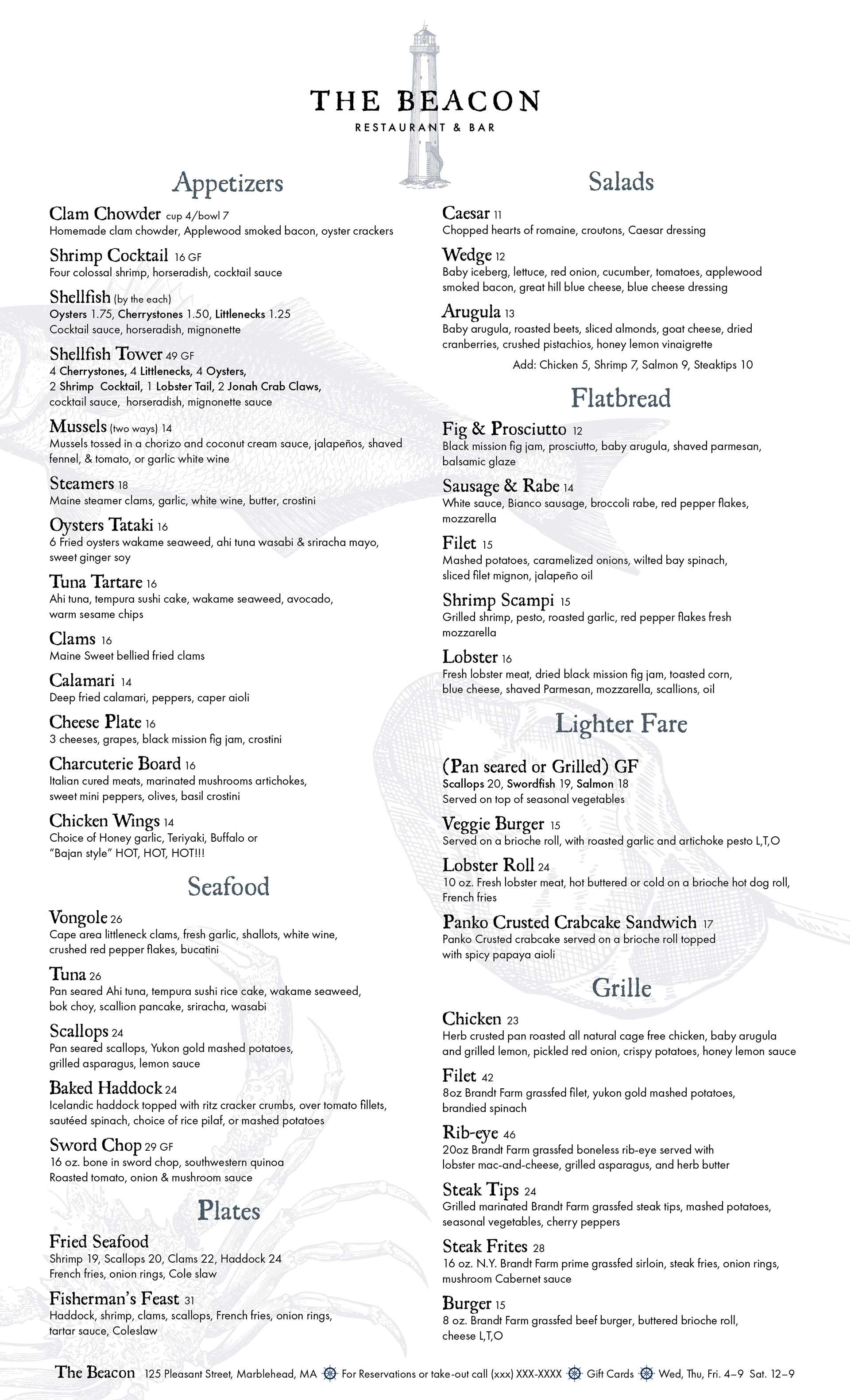 James Black Portfolio - The Beacon Restaurant and Bar