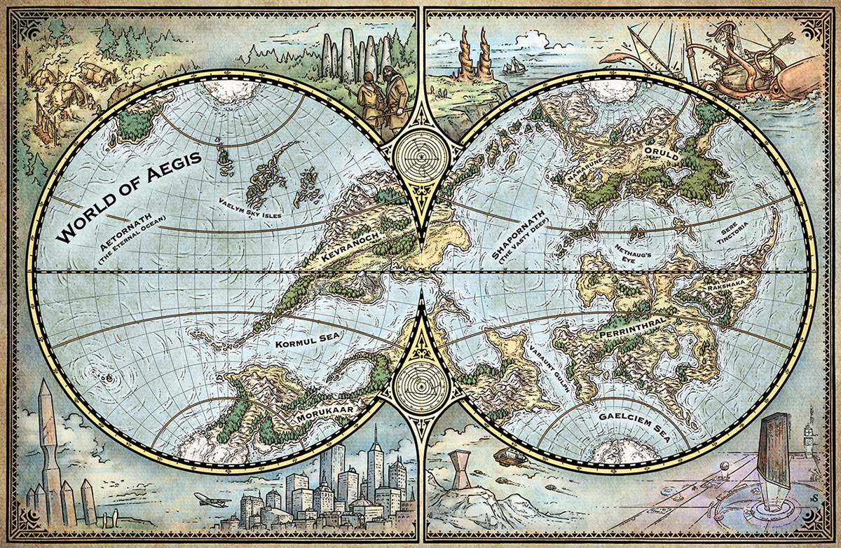 Mike Schley's Portfolio - World & Regional Maps