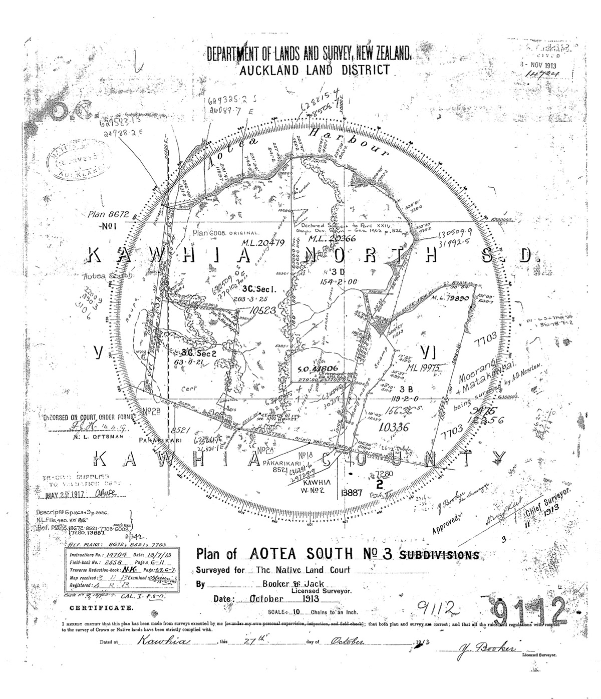 Aotea Harbour, Aotearoa-New Zealand - Aotea Harbour Maps