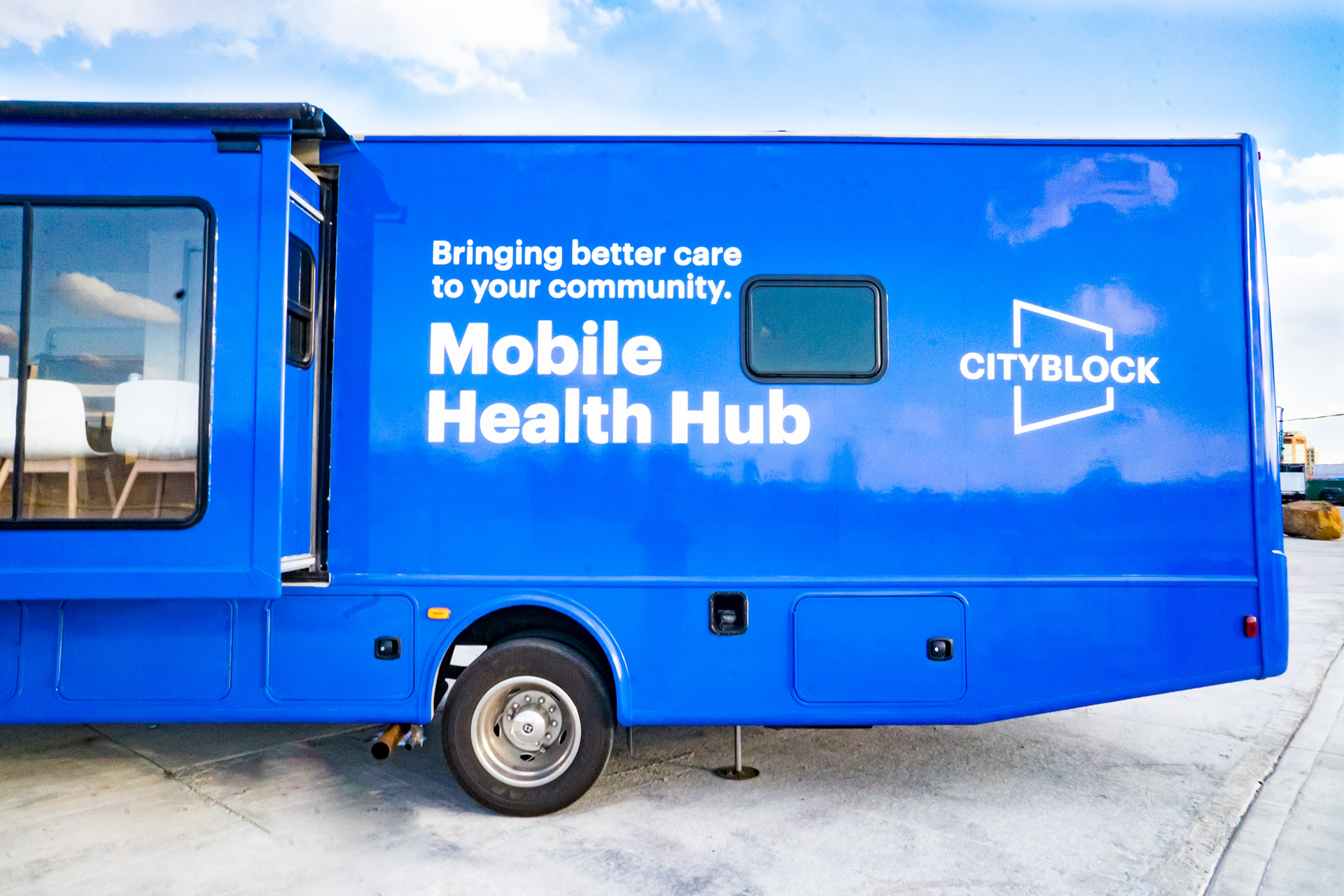 Ellen Klein Design - CITYBLOCK MOBILE HEALTH HUB RV