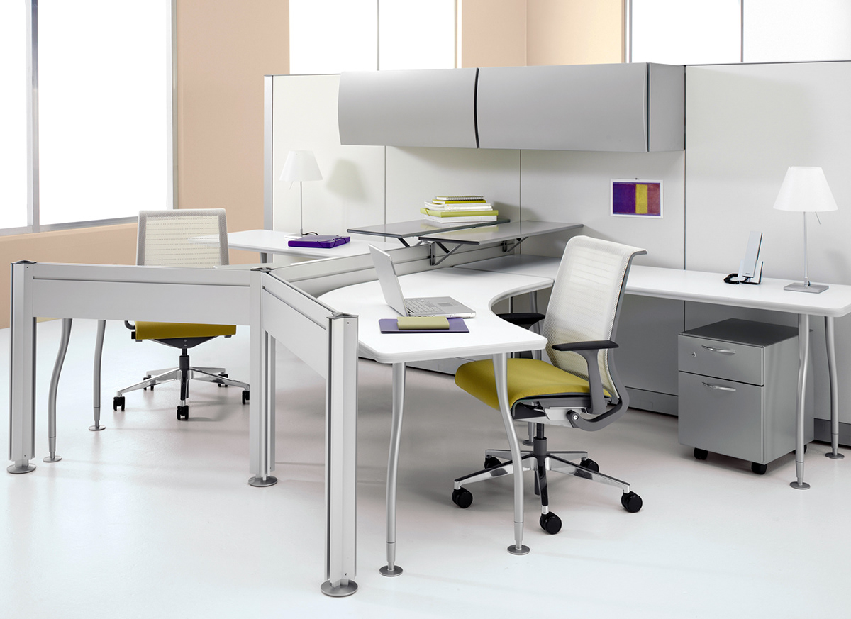 george simons - STEELCASE Post and Beam