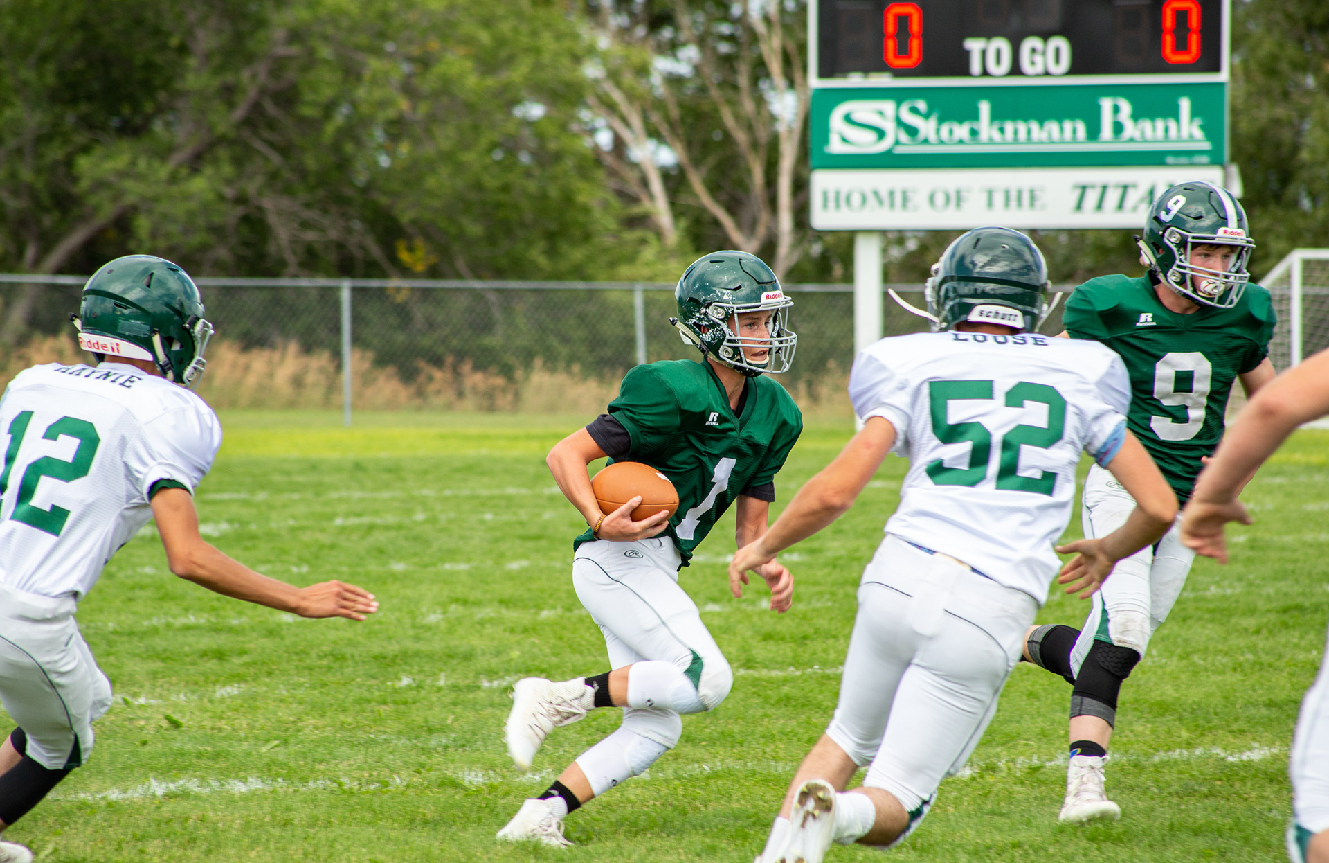 Matthew Strissel - Tri-City Titans Football Scrimmage