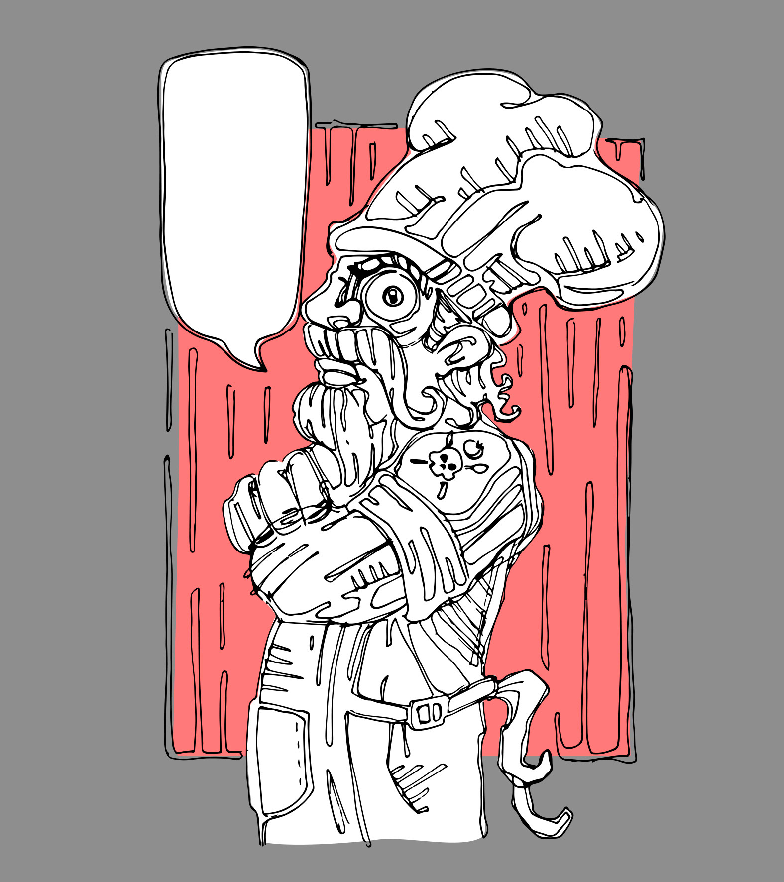 Bernardo Ramonfaur / Portfolio - EL PUESTO / Illustration