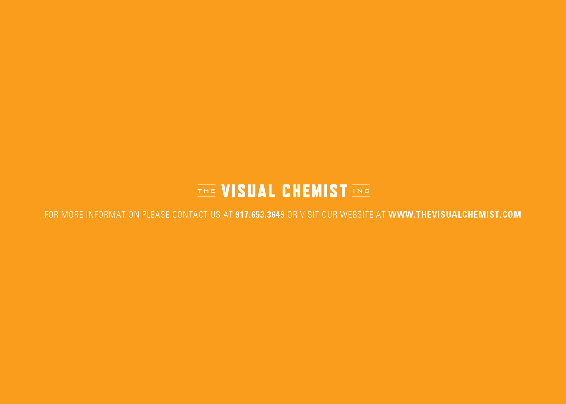 The Visual Chemist - TVC Entertainment Portfolio