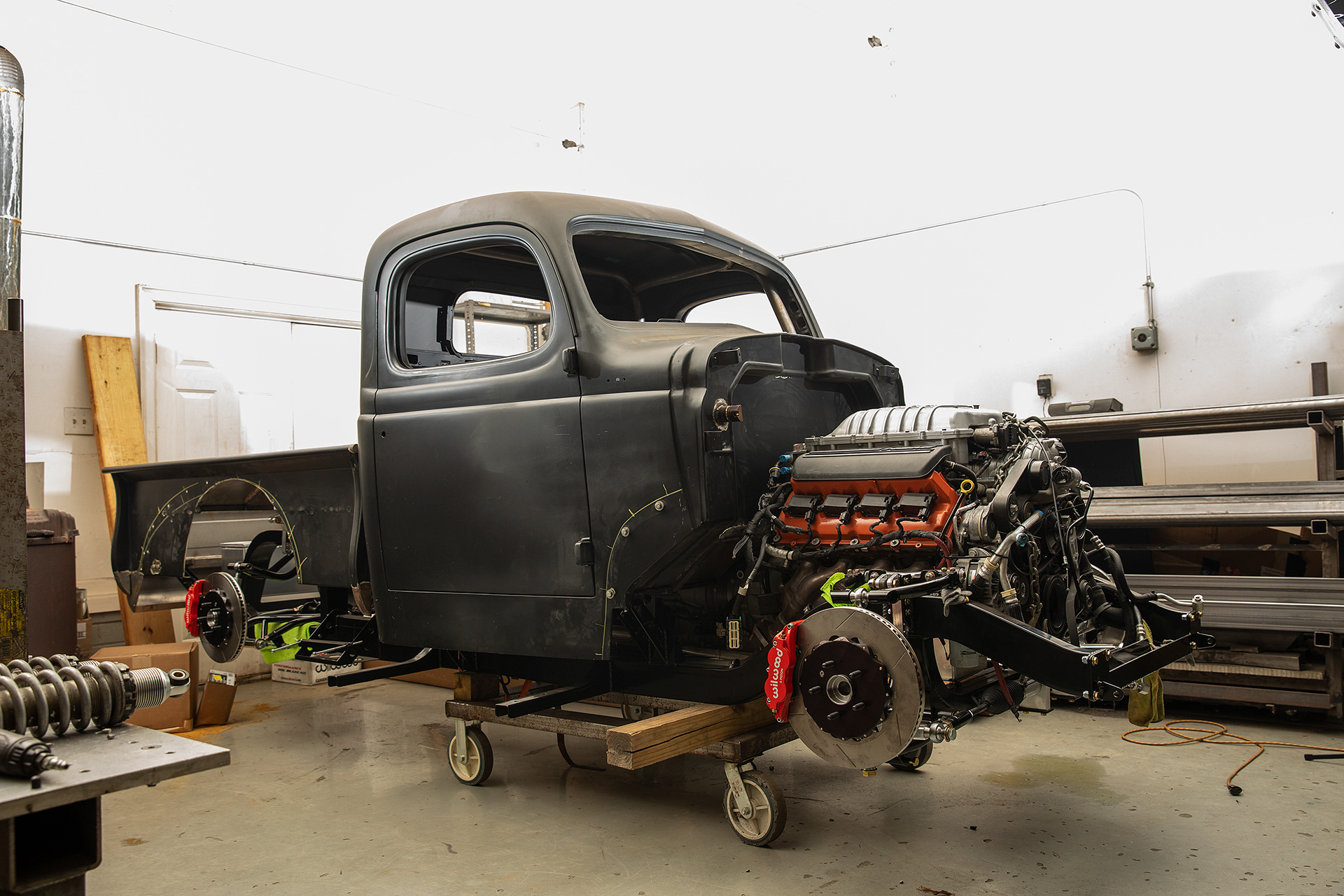 Jesse Kiser - Project - Hellcat Swap; Metal Rebel Customs