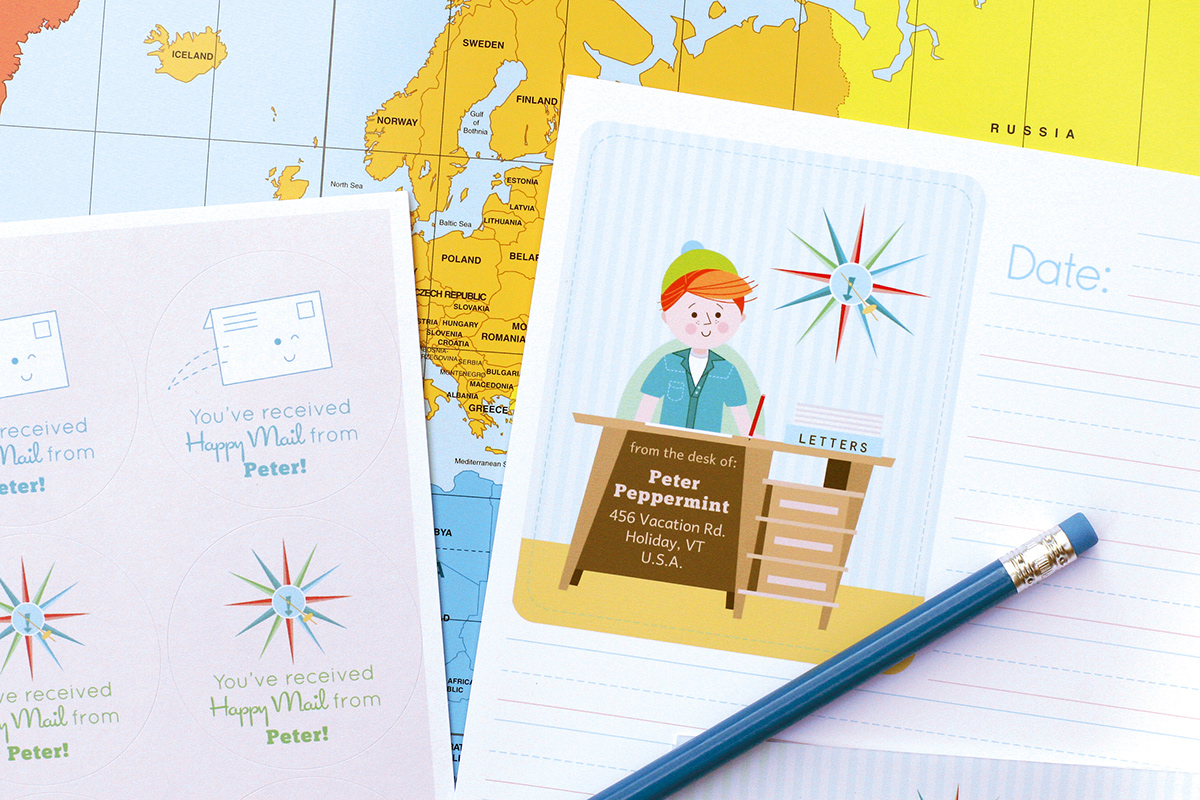 danielle thompson - Happy Mail Child's Letter Writing & Paper Crafting Kit
