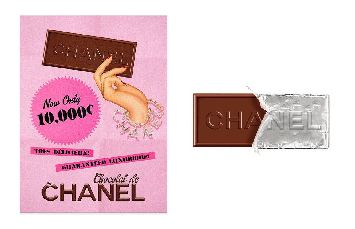 Natalie's Fashion Design Portfolio - Chanel Sweets